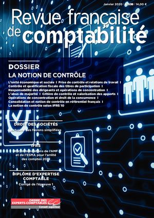 Convergence IFRS-US GAAP - Ordre des Experts-Comptables