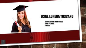 Calaméo - Presentación Lorena Toscano