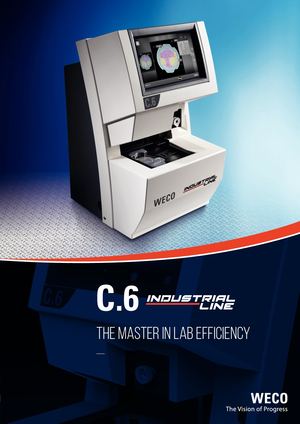 Calaméo - Documentation Ophthalmic Industrial Blocker Laboratories C6 Weco