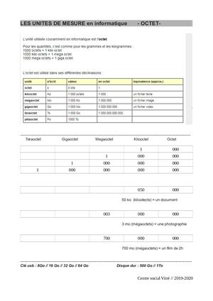 Calaméo - Les Unités De Mesure