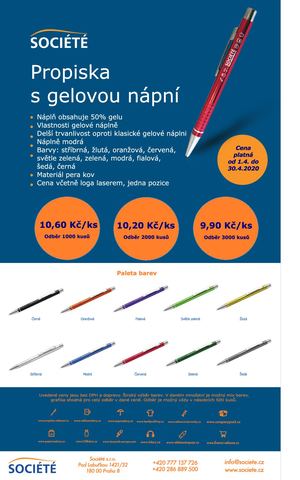 Calaméo - Prospekt Propiska S Gelovou Náplní 2020
