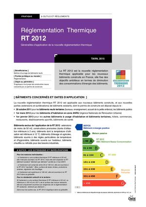 Calaméo - RT2012 en pratique
