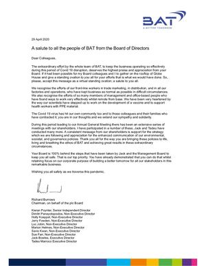 Calaméo - Chairman Letter