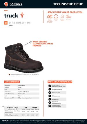 Calaméo - TECHNISCHE FICHE TRUCK NL