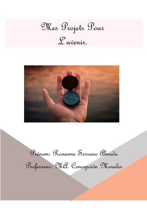 Calaméo - Mes Projets Pour L'avenir