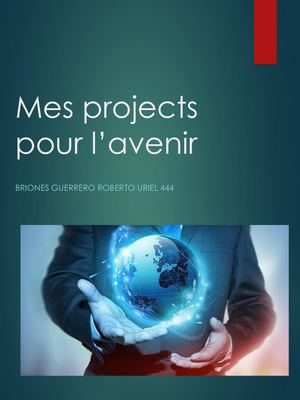 Calaméo - Mes Projects Pour L’avenir