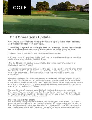 Calaméo - Golf Operations Update
