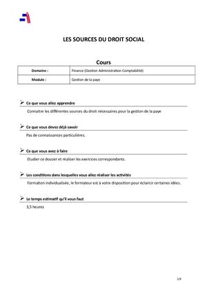 Calaméo - Droit Social (Cours)