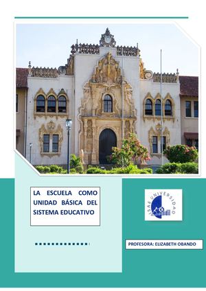 Calaméo - La Escuela Como Unidad Básica