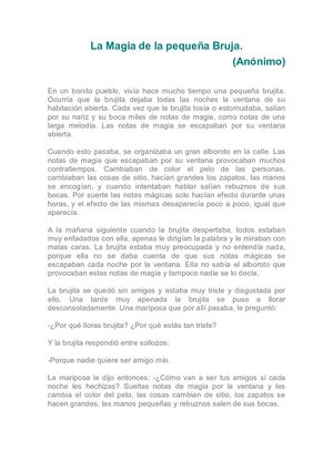 Calaméo - La Magia De La Pequeña Bruja (Cuento)