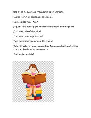 Calaméo - Responde En Casa Las Preguntas De La Lectura
