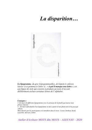 Calaméo - 1920 7 15 01 20 Lipogrammes Textes