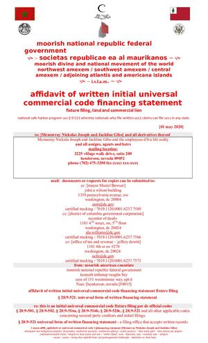 Calaméo - Macn A006 Affidavit Of Universal Commercial Code 1 Financing ...