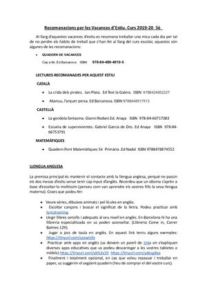 Calaméo - DEURES D'ESTIU 5È.