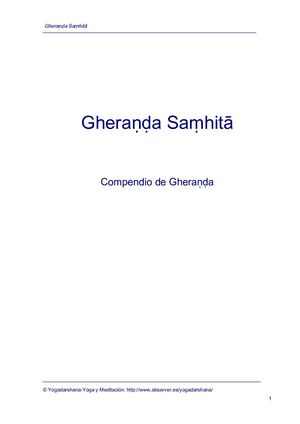 Calaméo - Gheranda Samhita