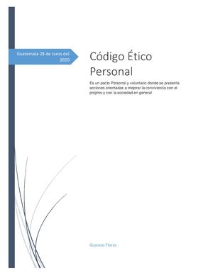 Calaméo - Código ÉTico Personal