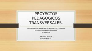 Calaméo - Proyectos Pedagogicos Transversales 3