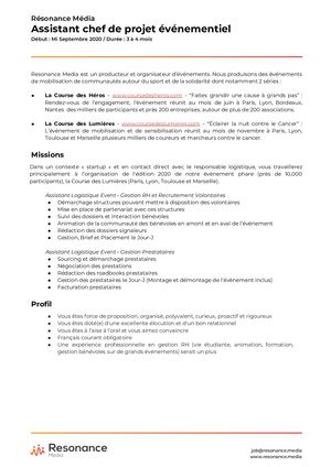 Calaméo - [Futurs B3PGE] Assistant Chef De Projet Rh Logistique Sept ...