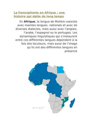 Calaméo - La Francophonie En Afrique