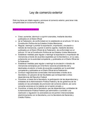 Calaméo - Ley De Comercio Exterior