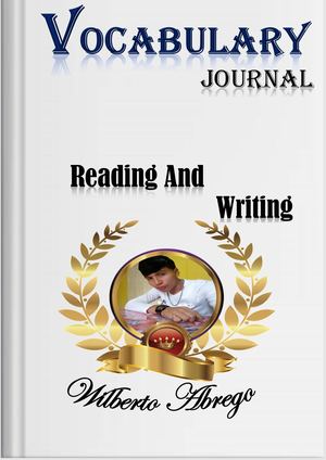 Calaméo - Vocabulary Journal