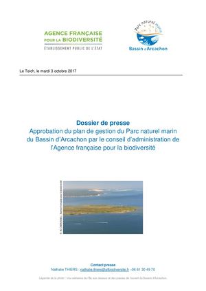 Calaméo - Dossier de presse Approbation Plan De Gestion27092017