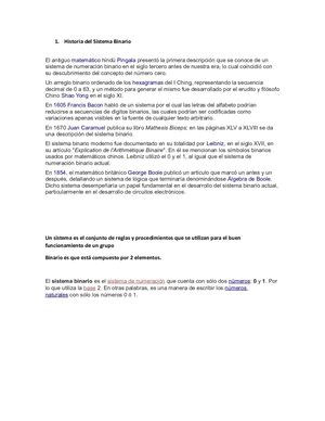 Calaméo - Historia Del Sistema Binario