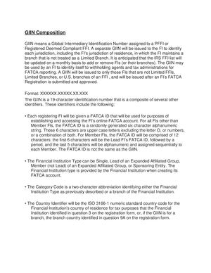 Calaméo - Foreign Financial Institution Giin #'S Composistions