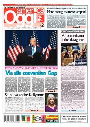 Calaméo - America Oggi 25 Agosto 2020