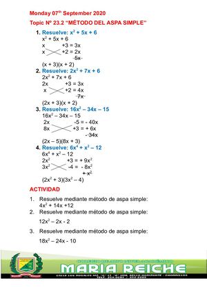 Calaméo - Método Del Aspa Simple