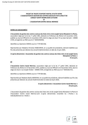 Calaméo - Traité D'apport Partiel D'actif