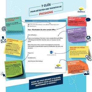 Calaméo - Infographie - Communication Campagne Phishing Groupe Dubreuil