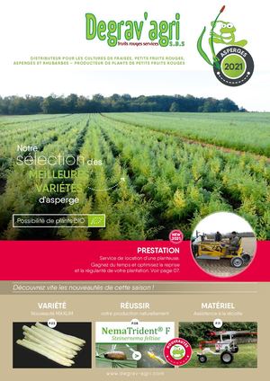 Calaméo - Degrav'Agri Gamme Asperge 2021