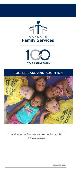 Calaméo - Oakland Family Services Foster Care And Adoption Brochure