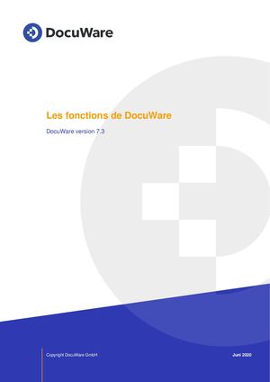 Calaméo - Docu Ware Les Fonctions