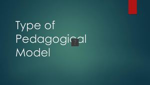 Calaméo - Type Of Pedagogical Model