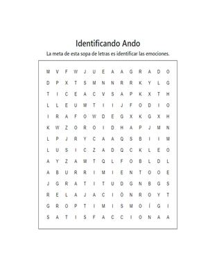 Calaméo - Sopa De Letras (Emociones En Linea)