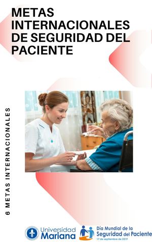 Calaméo - Metas Internacionales De Seguridad Del Paciente
