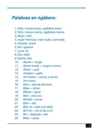Calaméo - Palabras Ngabe