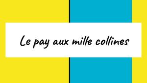Calaméo - Le Pay Aux Mille Collines
