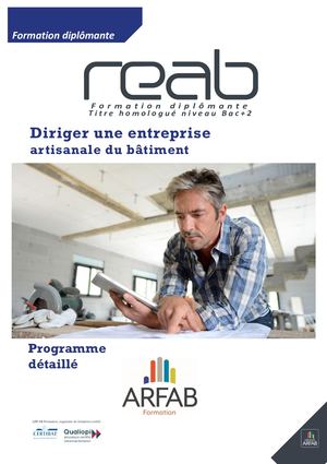 Calaméo - Programme REAB - ARFAB Formation