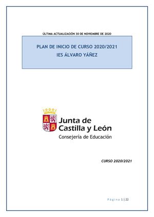 Calaméo - Plan De Inicio de curso