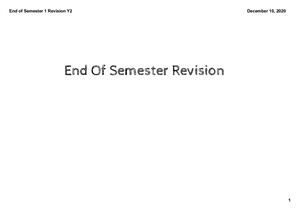 Calaméo - End Of Semester 1 Revision Y2