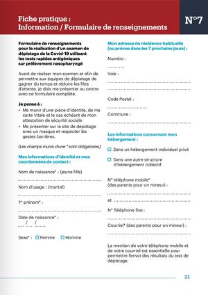 Calaméo - Formulaire Patient