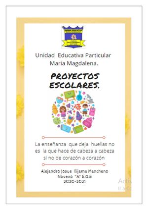 Calaméo - Proyectos Escolares