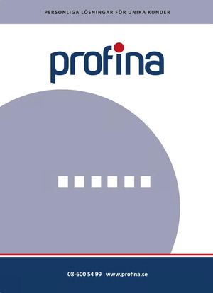 Calaméo - Broschyr Profina