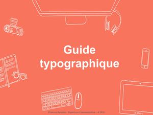 Calaméo - Guide Typographique 2021