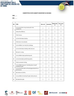 Calaméo - Questionnaire Csai 2r Angl Charté