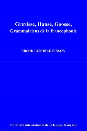 Calaméo - Grevisse, Hanse, Goosse