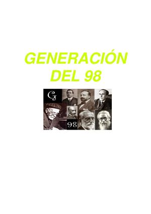Calaméo - Generación del 98
